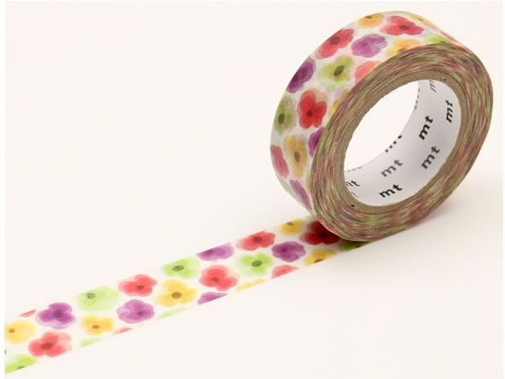【商品説明】貼って剥がせるマスキングテープmt。手紙に貼ってみたり、ラッピングに使ってみたり、可能性は無限大。【仕様】●色目：パンジー●テープサイズ：幅15mm×長さ7m●注文単位：1巻【備考】※メーカーの都合により、パッケージ・仕様等は予...