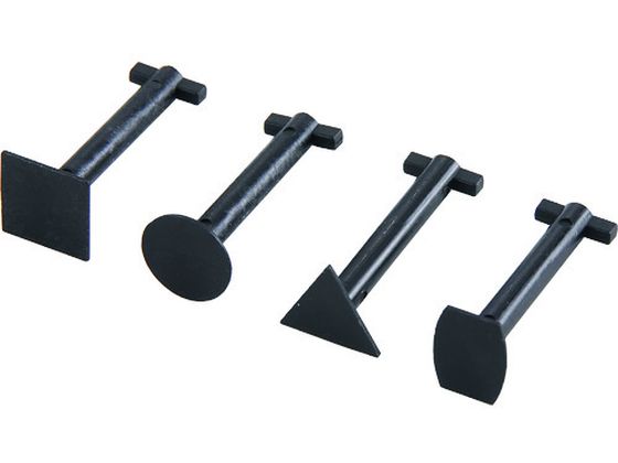 【商品説明】●使い分け可能な先端形状が4種類あります。【仕様】●型番：28828●ストレートタイプ（先端形状：丸、三角、四角、俵形の4種類各1個）【備考】※メーカーの都合により、パッケージ・仕様等は予告なく変更になる場合がございます。【検索...
