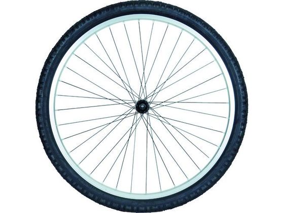 【商品説明】●THR5526専用の交換部品です。●スーパーフレックスタイヤ　を使用しています。※液体ポリウレタンストマーを注入する特殊技術によりパンクしない弾力性のあるタイヤです。【仕様】●型番：THR-26TIRE-F●品名：ノーパンクタ...