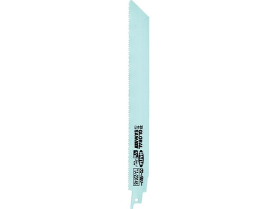 【商品説明】●中厚向きです。●サニタリーパイプ切断に最適です。●折れにくく、摩耗に強いです。●ウェーブ歯分け採用により、切断速度と耐久性がアップしました。【仕様】●型番：TA-30148●入数：5枚●山数：14／18●全長（mm）：300●...