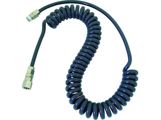 【仕様】●型番：WS804GR●コイル径（mm）：30　●外径（mm）：8　●使用範囲（m）：2．45　●色：グレー　●全長（mm）：810　●内径（mm）：5　●ホース内径×外径（mm）：5×8　●コイル長（mm）：410　●使用流体：空...