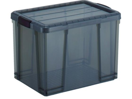 【商品説明】●バックヤードで予備在庫の保管や整理。車庫や駐車場でのメンテナンス備品保管。物置内の整理。簡易工具箱として。小規模事務所での備品整理。●バンドやひも掛けに便利な溝があるフタが付いています。●中身がわかりやすいクリアタイプです。●...