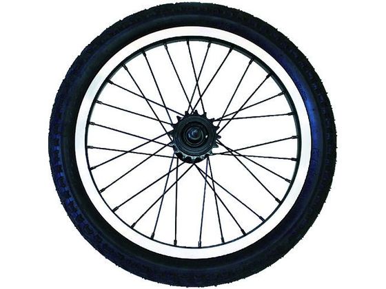 【商品説明】●THR−5503E専用の交換部品です。●スーパーフレックスタイヤ　を使用しています。※液体ポリウレタンストマーを注入する特殊技術によりパンクしない弾力性のあるタイヤです。●THR−5503E用ノーパンクタイヤ（後輪右用）です。...