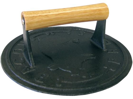 【仕様】●外寸：直径220×H80mm●重量：1．3kg●材質：鋳鉄【備考】※メーカーの都合により、パッケージ・仕様等は予告なく変更になる場合がございます。【検索用キーワード】株式会社アサヒ　アサヒ　鉄　ベーコンプレス　丸型　A−146　ペ...