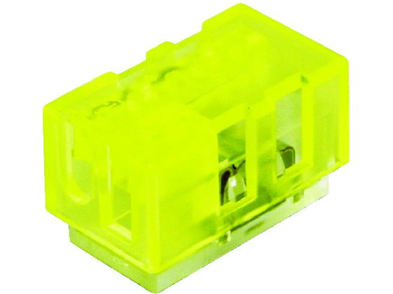 【商品説明】●より線（圧接）と単線（差込）の終端接続が可能です。●より線の圧接接続は市販のプライヤで簡単にできます。【仕様】●型番：NDE-0512●入数：30個●極数：2　●色：黄透明　●適用電線（AWG）：20　●差込線数（本）：2本　...