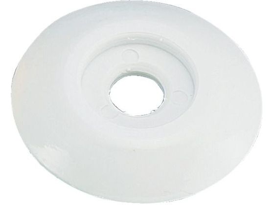 【商品説明】●カラーABS樹脂により丈夫で、目立ちやすいです。【仕様】●型番：TPB-3W●入数：10枚●色：白　●外径（mm）：46　●厚さ（mm）：6　●穴径（mm）：10●ABS樹脂【備考】※メーカーの都合により、パッケージ・仕様等は...