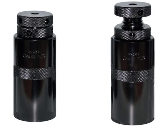 【商品説明】●クランプの支えです。●高さ調整に便利です。【仕様】●型番：S-250●入数：2個●高さ（mm）：150〜250●上部受皿径（mm）：50●耐荷重（kN）：200●胴径（mm）：60●スチール（S45C）●処理：頭部焼き入れ（H...