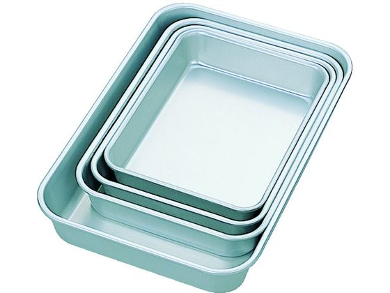 【商品説明】●アルミならではの軽さです。【仕様】●型番：AL−FBSS●サイズ（呼称）：小々　●有効内寸（mm）幅：257　●有効内寸（mm）奥行：190　●有効内寸（mm）高さ：57　●外形寸法（mm）奥行：240　●外形寸法（mm）高さ...