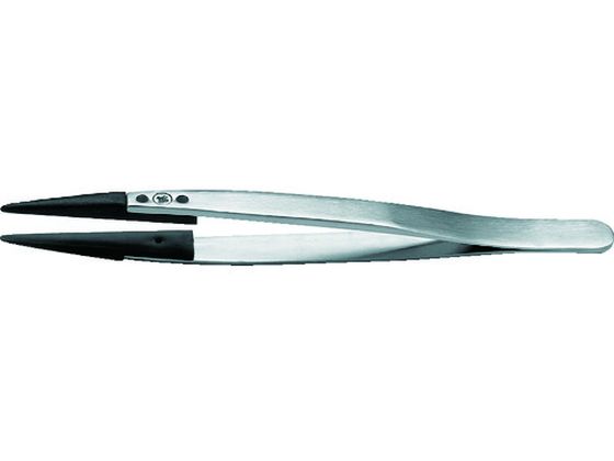 【商品説明】●スイスで製造された高品質なESD対策仕様商品です。●精度の高い先端部分は対象物を傷つけにくく、掴みやすい構造です。●電子部品からセラミック、ガラス部品などの非金属部品の取り扱いに最適です。【仕様】●型番：249CFR-SA-1...