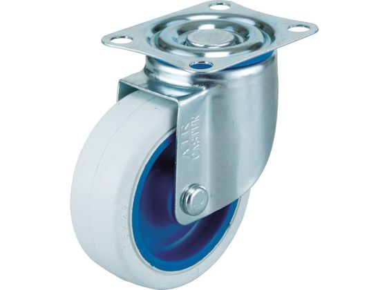 【仕様】●型番：ALG-100-NR-W●許容荷重（daN）：70 ●許容荷重（kgf）：72 ●車輪径D（mm）：100 ●車輪幅（mm）：27 ●取付高H（mm）：122 ●取付座A（mm）：100 ●取付座B（mm）：58 ●取付ピッ...