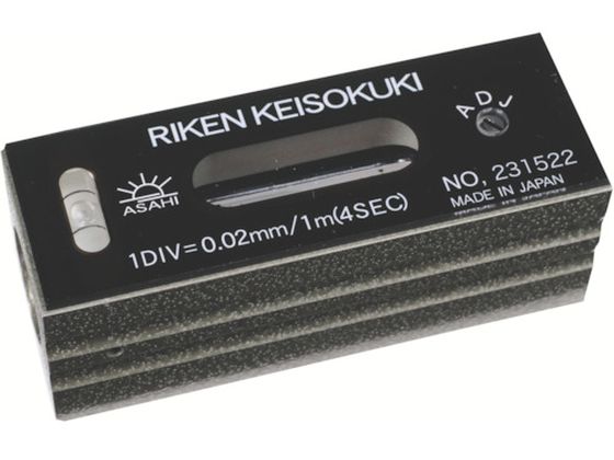 【商品説明】●精度は社内規格品です。【仕様】●型番：RFL-1010●長さ（mm）：100　●幅（mm）：36　●厚さ（mm）：38　●感度（mm／lm）：0．1●主気泡管の指示精度の許容値は±2目盛使用面は精密研削仕上げ。●FC250　●...