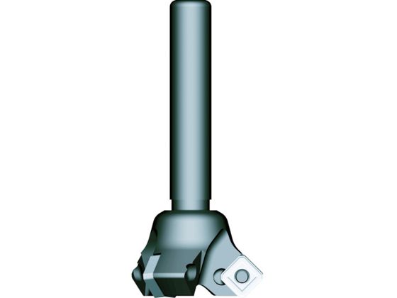 【商品説明】●小径シャンクの採用により低剛性機械での使用に最適です。●加工ワークによりネガタイプとポジタイプを使い分けることで、より最適な条件で加工することが可能です。●鉄・鋼などの加工には刃先強度と経済性に優れるネガタイプを、アルミ・ステ...