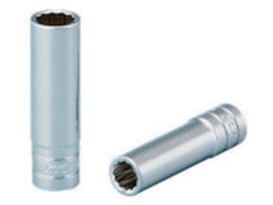 【商品説明】●KTC独自のパワーフィット形状を採用しています。●貫通タイプなのでボルトが突き出たナットや奥まった箇所での作業に最適です。●全長は従来品に比べより長く設定されています。【仕様】●型番：B2L-08W●対辺寸法（mm）：8●差込...