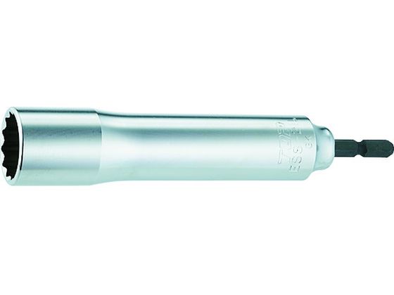 【商品説明】●六角軸シャンクで電動ドリルにワンタッチで取り付け可能です。●使いやすい12角のサーフェイスロングタイプ先端工具です。●シャンク部圧入式で耐久性抜群です。【仕様】●型番：ESS-21L●軸寸法（mm）：6．35●全長（mm）：1...