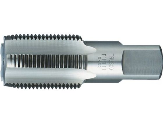 【商品説明】●管用テーパーねじ用のタップです。【仕様】●型番：T-KN-PT3/4●精度：JIS3級●呼び寸法：3／4●山数：14●ねじ長さ（mm）：35●全長（mm）：85●シャンク径（mm）：23●シャンク四角部（mm）：17●下穴径（...