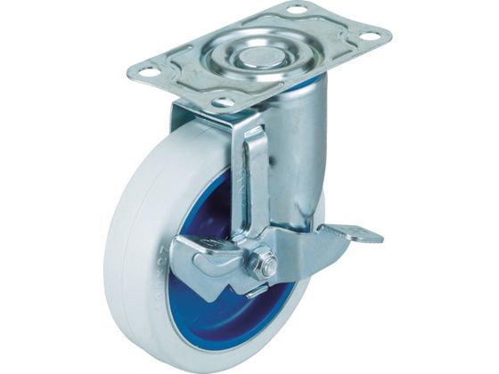 【仕様】●型番：ALG-75-NRBDS-W●許容荷重（daN）：80 ●許容荷重（kgf）：82 ●車輪径D（mm）：75 ●車輪幅（mm）：27 ●取付高H（mm）：93 ●取付座A（mm）：70 ●取付座B（mm）：58 ●取付ピッチ...