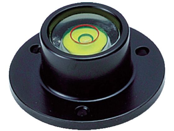 【商品説明】●機器に取り付けができます。●ホルダー付でねじ止めできます。【仕様】●型番：R12T●直径（mm）：28　●高さ（mm）：11．5　●マグネット：なし　●感度：0．50mm／m＝0．0286°●ホルダ：アルミ合金　●本体：アクリ...