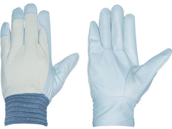 【商品説明】●通気性に優れた甲メリヤスタイプです。●国産の上質な革で手にフィットします。【仕様】●型番：TH-532●色：ホワイト ●サイズ：M ●厚さ（mm）：0．55 ●全長（cm）：22．2 ●手のひら周り（cm）：20．0 ●中指長...