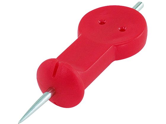 【商品説明】●墨つぼ用交換かるこです。●貫通針なので叩いて打てます。●針先が丈夫で、繰り返し何度も使えます。●バラけず、なくしにくいランナー式です。●糸の結束が簡単です。【仕様】●型番：PK-KAL3●入数：3個●適応本体：自動巻取式以外の...