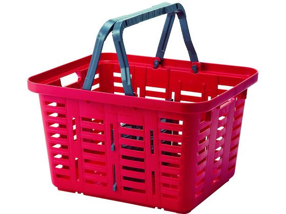 【商品説明】●積重ねができます。●内側リブ設計で強度抜群のプロ仕様バスケットです。●強固なハンドルで重い物も収納可能です。【仕様】●型番：SB-465-R●色：レッド●外形寸法（mm）間口：465●外形寸法（mm）奥行：385●外形寸法（m...