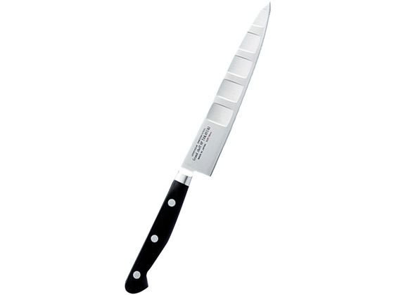 【商品説明】グランドシェフを基礎に、さらなる切れ味を追い求め完成したのがグランドシェフSPです。素材に対する鋭い切れ味、切り離れを追求した最高級の包丁です。表のみサーモン加工両刃背厚：1．8mm【仕様】●全長：225mm●重量：100g●厚...