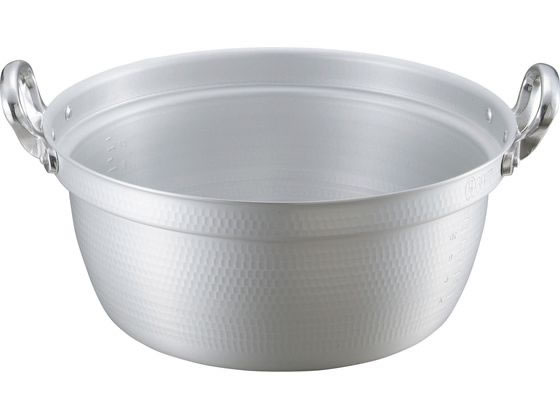 【商品説明】キングアルマイトシリーズは従来のアルマイト加工と違いアルミ生地に直接アルマイト皮膜を施すだけではなく研磨仕上げを施し、更にアルマイト加工をしているため、見た目も滑らかで鍋の表面を保護します。【仕様】●外寸：直径312mm●内寸1...