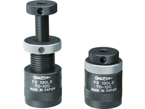 【商品説明】●中間おねじを設けたことで、ロングストロークを実現しました。（当社比1．5〜2倍）●荷重が掛かった状態でおねじを回すと位置がずれたり、ワークに傷がついたりする難点を中間おねじを回すことで解消しました。●中間おねじの調整は、上部と...