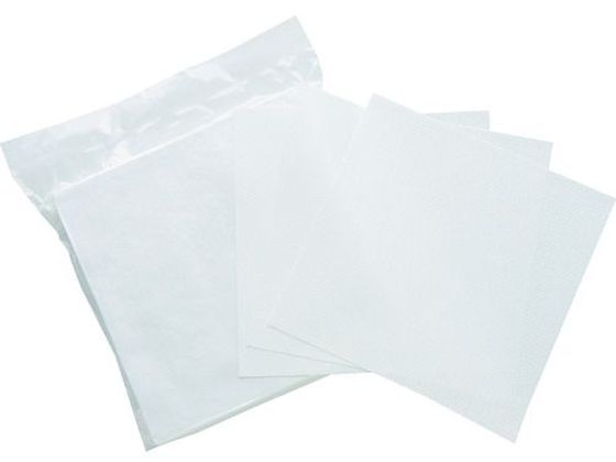 【商品説明】●耐薬品性に優れているので酸・アルカリや強い溶剤の拭き取りなどに適しています。●接着剤未使用の熱融着加工によりシートが極めて細かい繊維の絡み合いによって形成されています。●100枚を2重包装しています。【仕様】●型番：TCRW−...