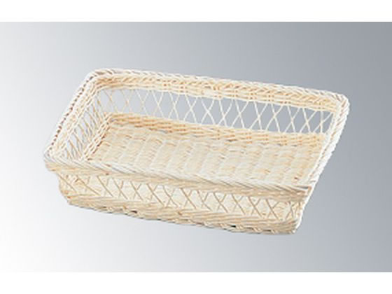 【仕様】●外寸：300×260×H75mm●材質：籐【備考】※メーカーの都合により、パッケージ・仕様等は予告なく変更になる場合がございます。【検索用キーワード】株式会社萬洋　萬洋　籐製角カゴ　16−728B（619B）300×260×H75...