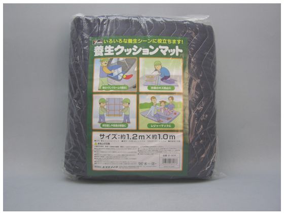 【商品説明】●いろいろな養生シーンに役立ちます。【仕様】●型番：B-906●幅（mm）：1200　●長さ（mm）：1000　●厚さ（mm）：約1．2●厚さ：約1．2mm●表生地：青色（ポリエステル）　●中綿：白綿（ポリエステル）　●裏生地：...