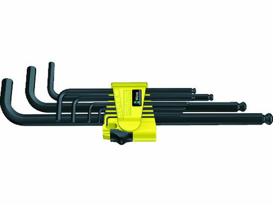 【仕様】●型番：022171●入数：1S●セット内容（インチ）：5／64、3／32、1／8、5／32、3／16、7／32、1／4、5／16、3／8●セット内容（本）：9●ホルダ●ボール部では本締めできません。【備考】※メーカーの都合により、...