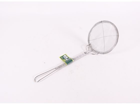 【商品説明】天ぷらやフライを揚げる際や、揚げかすを取るときに使うかす揚げ。【仕様】●サイズ（約）：φ150×柄の長さ285mm●本体重量（約）：125g●素材・材質：18−8ステンレス●中国製【備考】※メーカーの都合により、パッケージ・仕様...