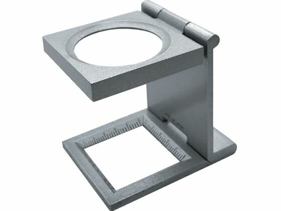 【商品説明】●折りたたみ式拡大鏡です。【仕様】●型番：A30-2●倍率（倍）：6　●レンズ寸法（mm）：φ31　●高さ（mm）：50　●幅（mm）：39　●奥行（mm）：52●最小目盛：1mm　●レンズ：ガラスレンズ　●スケール（mm）：2...