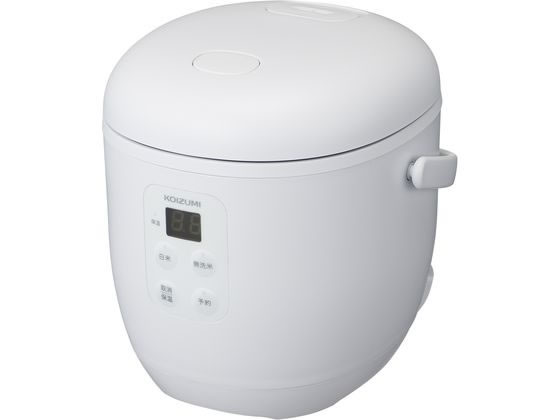 【商品説明】1合炊き（0．5〜1．5合対応）　約20分炊飯（1合炊飯時）　タイマー予約（1〜12時間）　無洗米モード搭載　使いやすいマグネットプラグ　シンプルで使いやすいタイマー機能【仕様】●本体サイズ：約幅175×奥行200×高さ190m...