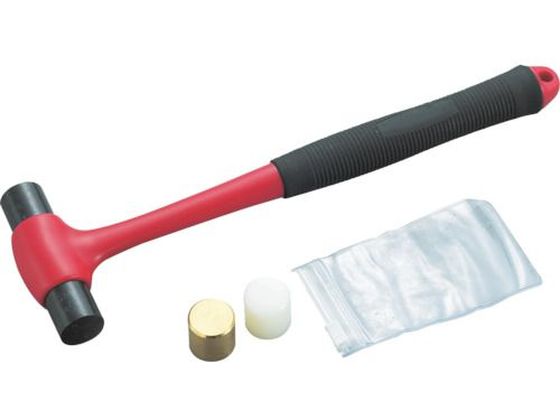 【商品説明】●特殊鋼にプラスチックの一体成型でヘッドが抜けず安心です。●打撃の振動を吸収する新構造のハンドルには、滑りにくいエラストマー樹脂を使用しています。●鋼の芯材により、木柄の3倍の耐久力を実現しました。●頭部は特殊鋼を内部まで全体焼...