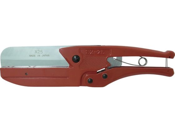 【商品説明】●通信モールや配線ダクトを切断します。●SX25はロングブレードで、幅広のプロテクターも可能です。【仕様】●型番：SX25●刃長（mm）：110●刃開き（mm）：60●全長（mm）：285●本体：アルミダイカスト●刃：構造用合金...