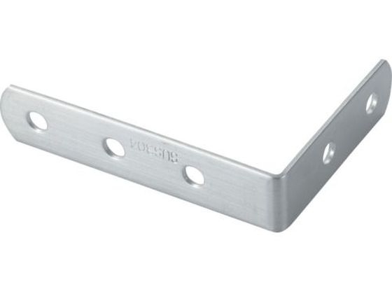 【商品説明】●生活用品の連結金具としても幅広く活用でき、大工作業や補強金具としても定番アイテムです。【仕様】●型番：TK19-L5AS●板厚（mm）：2 ●幅W（mm）：19 ●穴径（mm）：6．5 ●長さL1（mm）：89 ●長さL2（m...