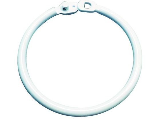 【商品説明】●リングを開いてカードを自由に抜き差しできます。【仕様】●型番：TKRJ−60●入数：10個●L（mm）：57　●D（mm）：5　●先端幅（mm）：8．5●白色●ナイロン【備考】※メーカーの都合により、パッケージ・仕様等は予告な...