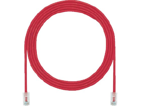【商品説明】●細径（28AWG）なので省スペース設計を実現しました。●通常径パッチコードの1／2以下のサイズです。●曲げ半径が小さく柔軟なので、移設・増設が容易に行えます。●100％工場検査合格品です。【仕様】●型番：UTP28SP10MR...