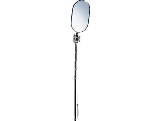 【仕様】●型番：TT-80C●ミラー寸法（mm）：50×80　●全長（mm）：251．0〜596．0　●ミラー形状：楕円型●ミラー保護フィルム付●ミラー：ガラス　●ミラー枠：ABS樹脂　●接続部品（蝶ねじ部）：鉄（メッキ仕上げ）、ゴム　●竿...