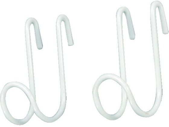 【商品説明】●メッシュパネルに取り付けて使用できます。●壁面や棚などに取り付けて、スペースを有効利用できます。【仕様】●型番：HF-12●入数：2個●フック長さ（mm）：30 ●縦（mm）：65 ●色：白 ●品名：フックA ●幅（mm）：2...