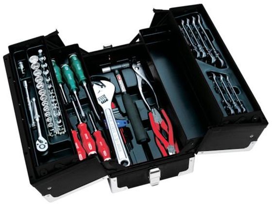 【仕様】●型番：TSH330BK●入数：1S●ケース色：マットブラック●ケース寸法（mm）間口：433●ケース寸法（mm）奥行：220●ケース寸法（mm）高さ：240●セット内容（点）：54●引出し内寸法（mm）間口×奥行×高さ【備考】※メ...