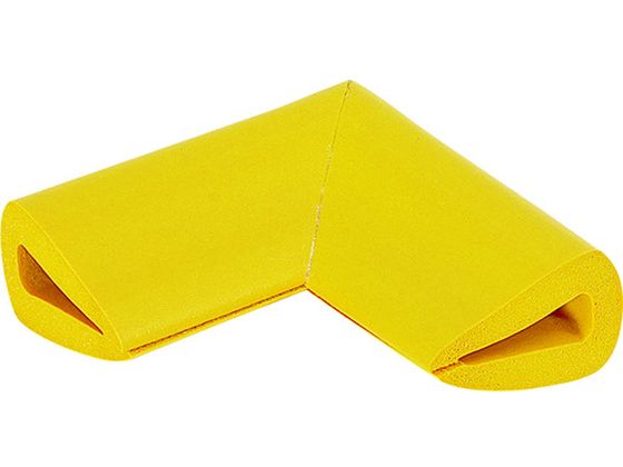 【商品説明】●コの字形状が各種鋼材の角部エッジ処理に適しています。●ちぎれにくく、クッション性に優れた衝撃吸収材です。【仕様】●型番：TAC-155Y●色：イエロー　●幅（mm）：18　●高さ（mm）：30　●取付方法：貼付タイプ（接着剤別...