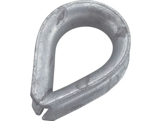 【商品説明】●端末加工するワイヤコースとして使います。【仕様】●型番：TSP-006●適用ロープ径（mm）：6 ●A（mm）：31 ●D（mm）：28 ●B（mm）：18 ●C（mm）：45 ●E（mm）：12 ●F（mm）：7 ●表面処理...