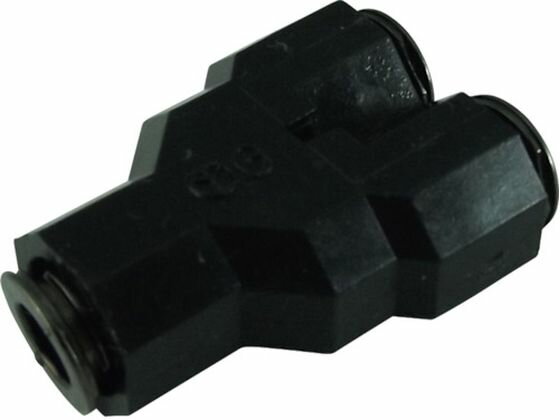 【仕様】●型番：6R-00UY●適合チューブ外径D（mm）：6×6×6　●使用圧力：1MPa　●使用流体：空気●使用温度範囲：−5〜60℃●本体：ポリアセタール（POM）　●シールゴム：ニトリルゴム（NBR）【備考】※メーカーの都合により、...