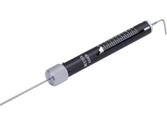 【商品説明】●スプリングの力を応用した、精密な測定ができるテンションゲージです。●目盛は彫刻目盛ですので読み取りやすく、鮮明です。【仕様】●型番：TK200CN●測定範囲（cN）：0〜200　●最小目盛（cN）：5　●許容最大荷重（cN）：...