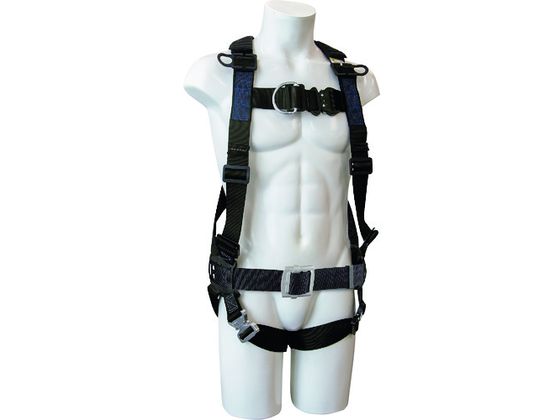 【仕様】●型番：FD3DN-9A-L●サイズ：L ●色：ブラック ●腿バックル：ワンタッチ ●胴ベルト寸法（mm）幅×長さ：50×1300 ●ベルト幅（mm）：45●【厚生労働省「墜落制止用器具の規格」適合品】 ●休止フック掛け付 ●フロン...