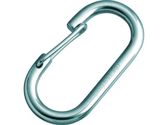 【商品説明】●シンプルな形状で、引っかかる部分がないため、ロープの傷みを防ぎ、手軽に使用できます。【仕様】●型番：TOF-5R●D（mm）：5 ●L（mm）：41 ●S（mm）：11 ●W（mm）：16 ●使用荷重（kN）：0．16●ステン...