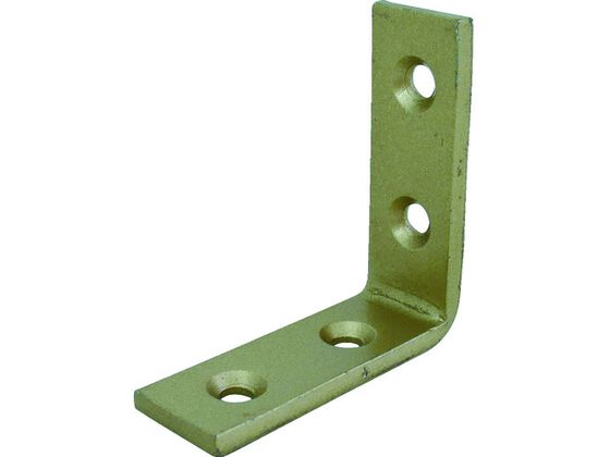 【商品説明】●L字型の補強金物です。●木材の色に合わせて使用できます。●木と木を90度に固定します。【仕様】●型番：00063345●色：ベージュ ●板厚（mm）：3 ●幅W（mm）：16 ●穴径（mm）：4．3 ●長さL1（mm）：45 ...
