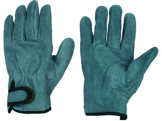 【商品説明】●手袋素材にオイル加工を施しているため、従来の床革より柔らかく、水に濡れても硬くなりません。●内側に綿メリヤスを使用しているため、皮革粉が付きにくく清潔に使用できます。●手首部分にマジックテープバンド付でズレを防ぎ作業性を高めて...